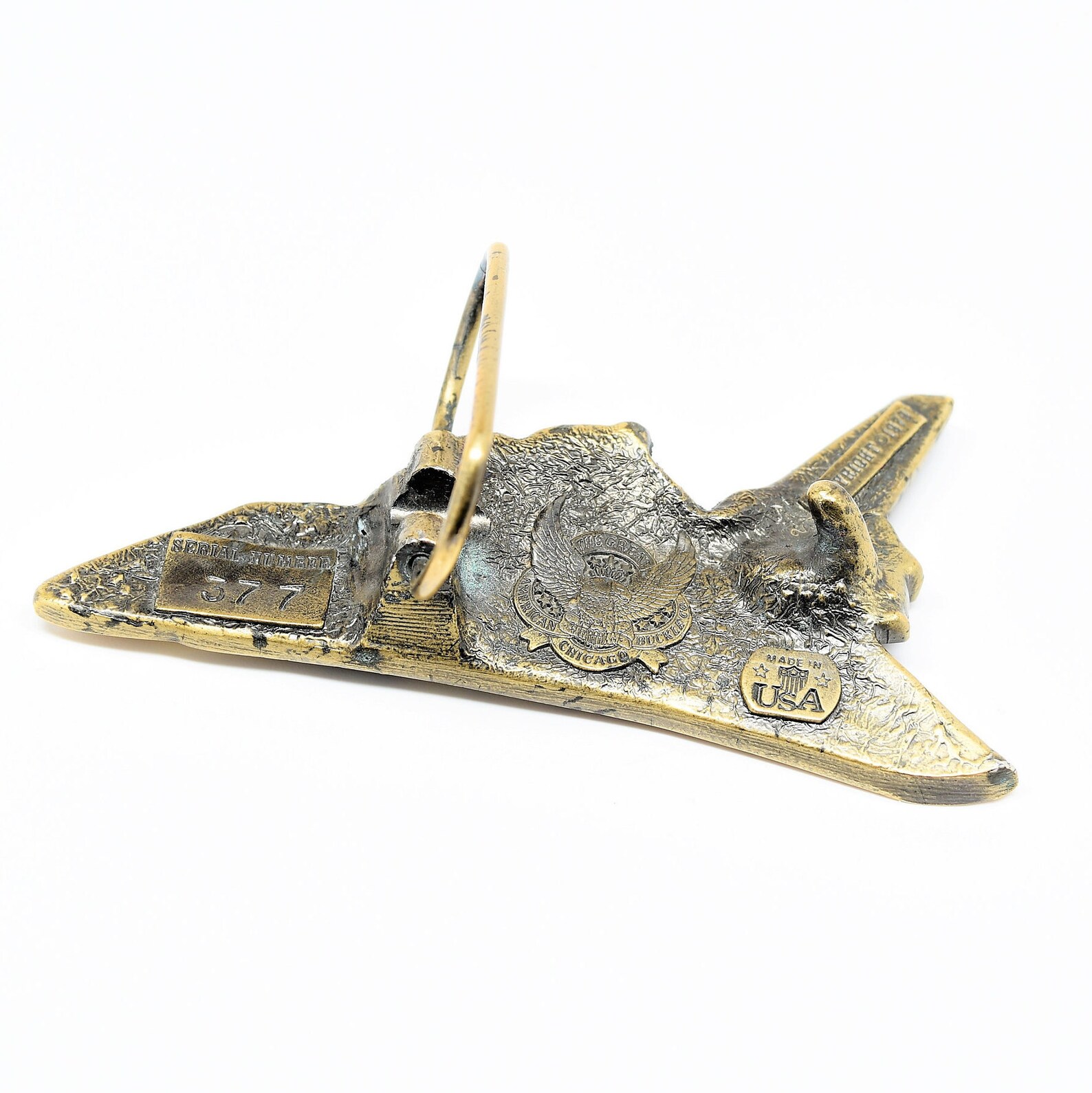 NASA BELT BUCKLE ~ Space Shuttle Spaceship Belt Buckle ~ Military Belt ...