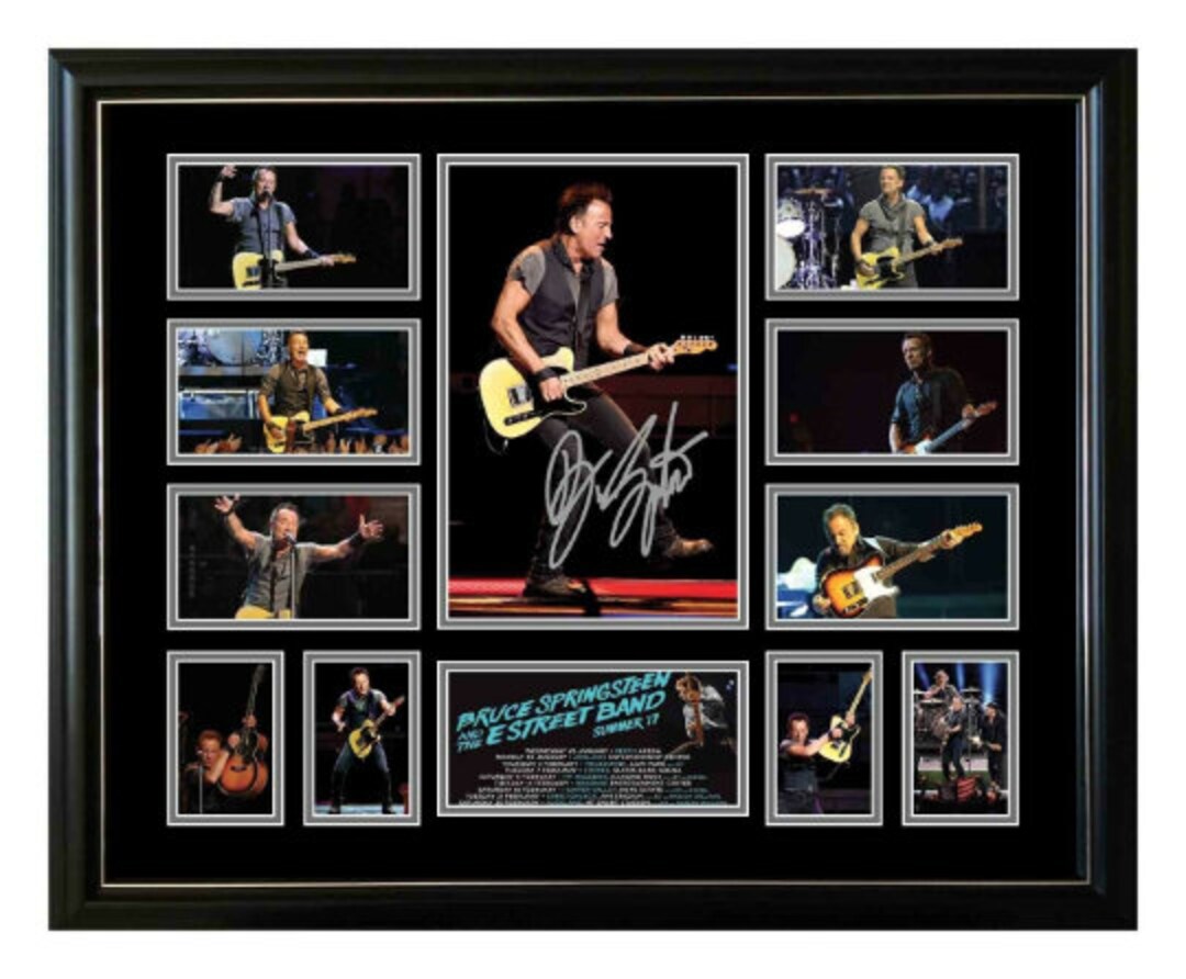 Bruce Springsteen 2017 Australian Tour Signed Limited Edition ...