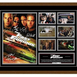 The Fast and the Furious 2001 Vin Diesel Signed Limited Edition ...