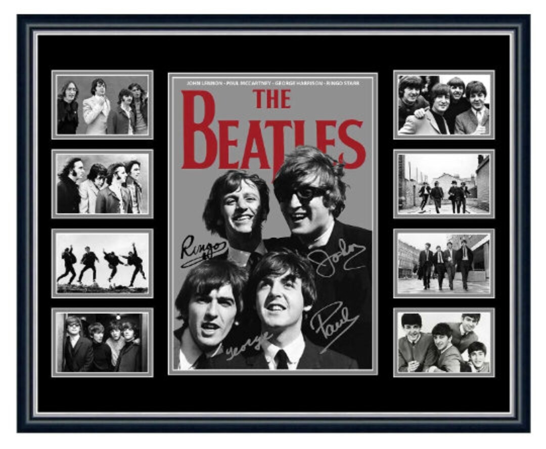 The Beatles John Lennon Paul Mccartney Photo Signed Limited Edition ...