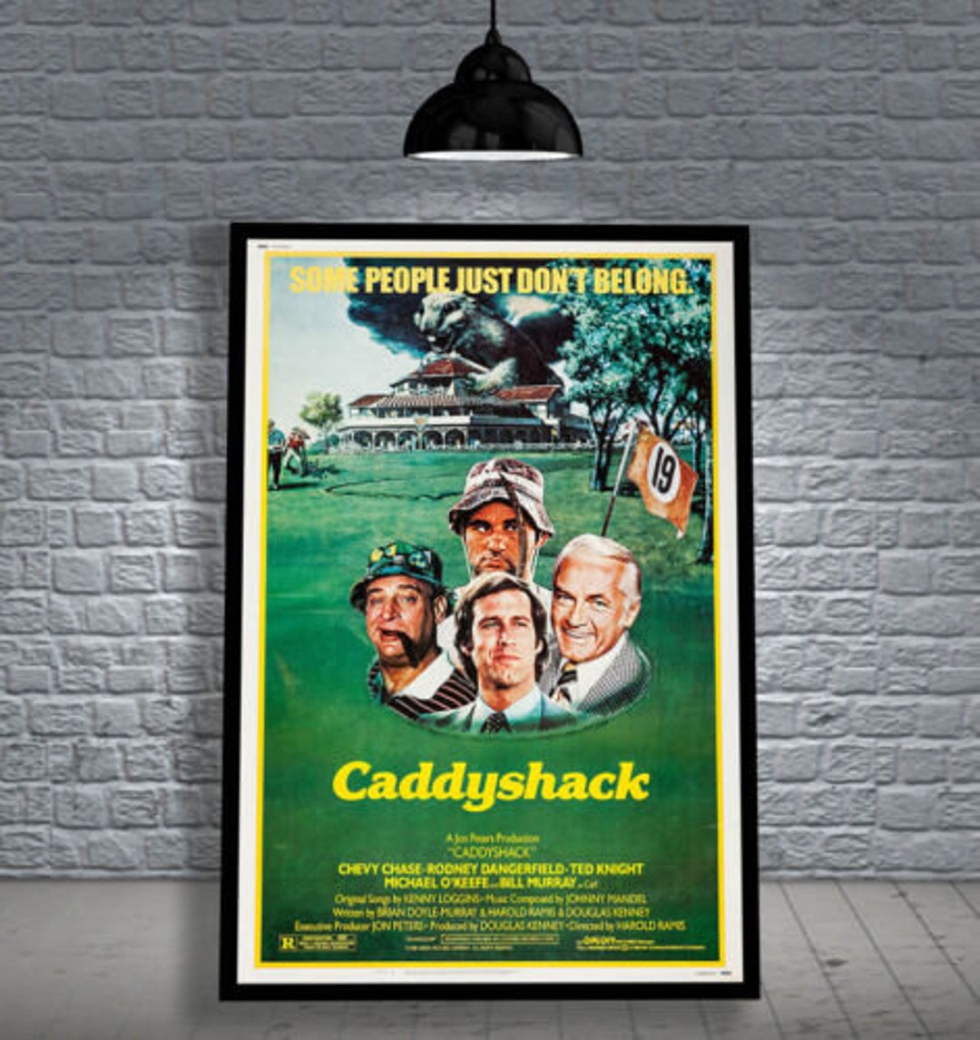 Caddyshack 1980 Chevy Chase Bill Murray Rodney Dangerfield Ted
