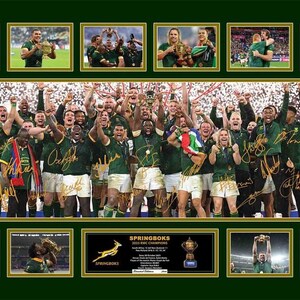 South Africa Springboks 2023 Rugby World Cup Signed Limited Edition ...