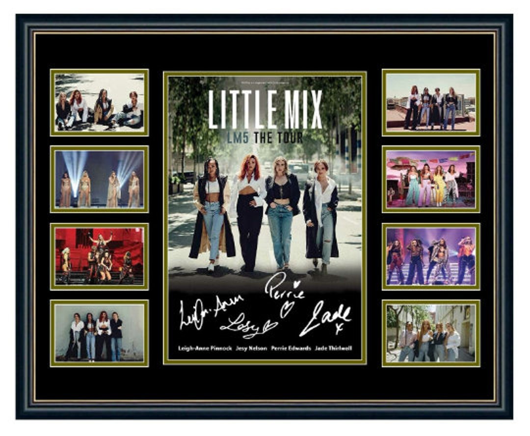 Little Mix LM5 Australia 2019 Tour Photo Signed Limited Edition ...