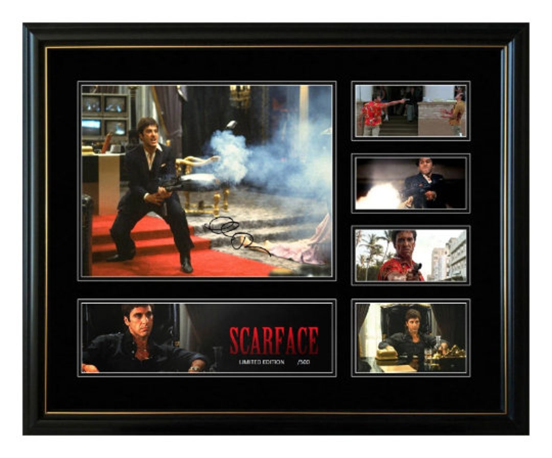 Scarface 1983 Al Pacino Signed Limited Edition Memorabilia Frame - Etsy