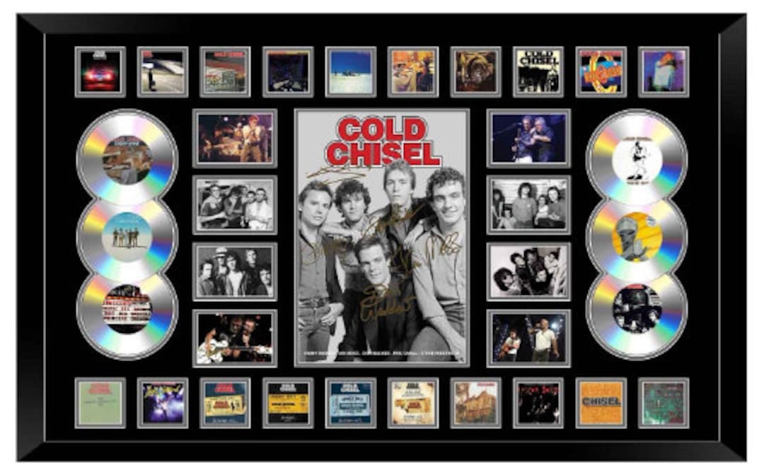 Cold Chisel Jimmy Barnes Photo Signed Limited Edition Memorabilia Frame ...