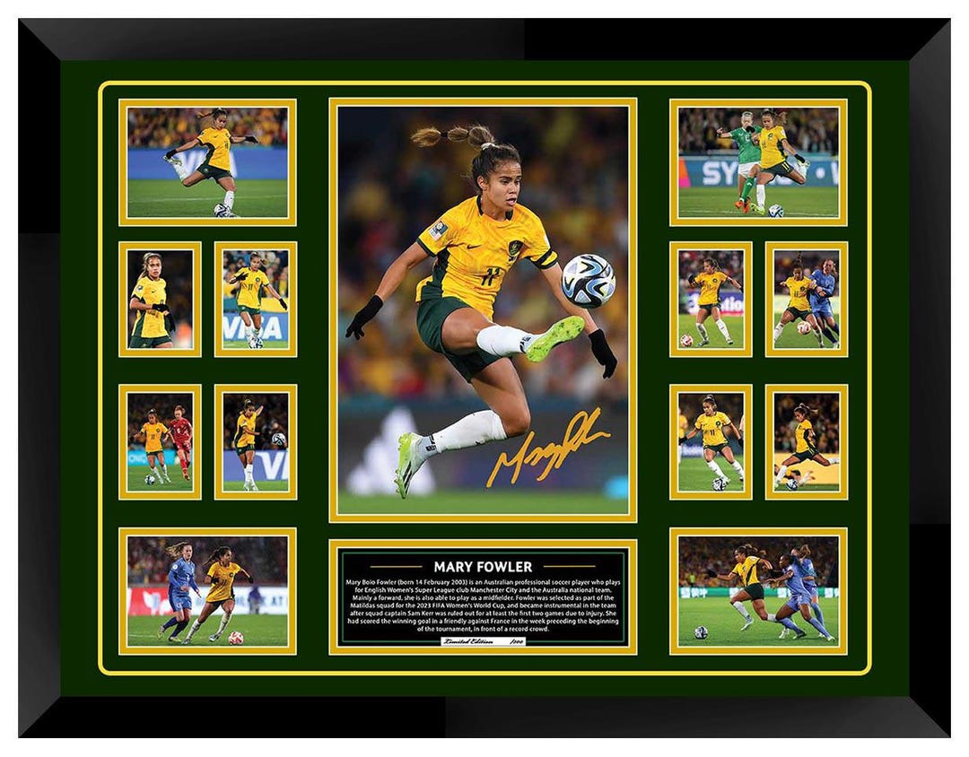 Mary Fowler Matildas Signed Framed Memorabilia - Etsy