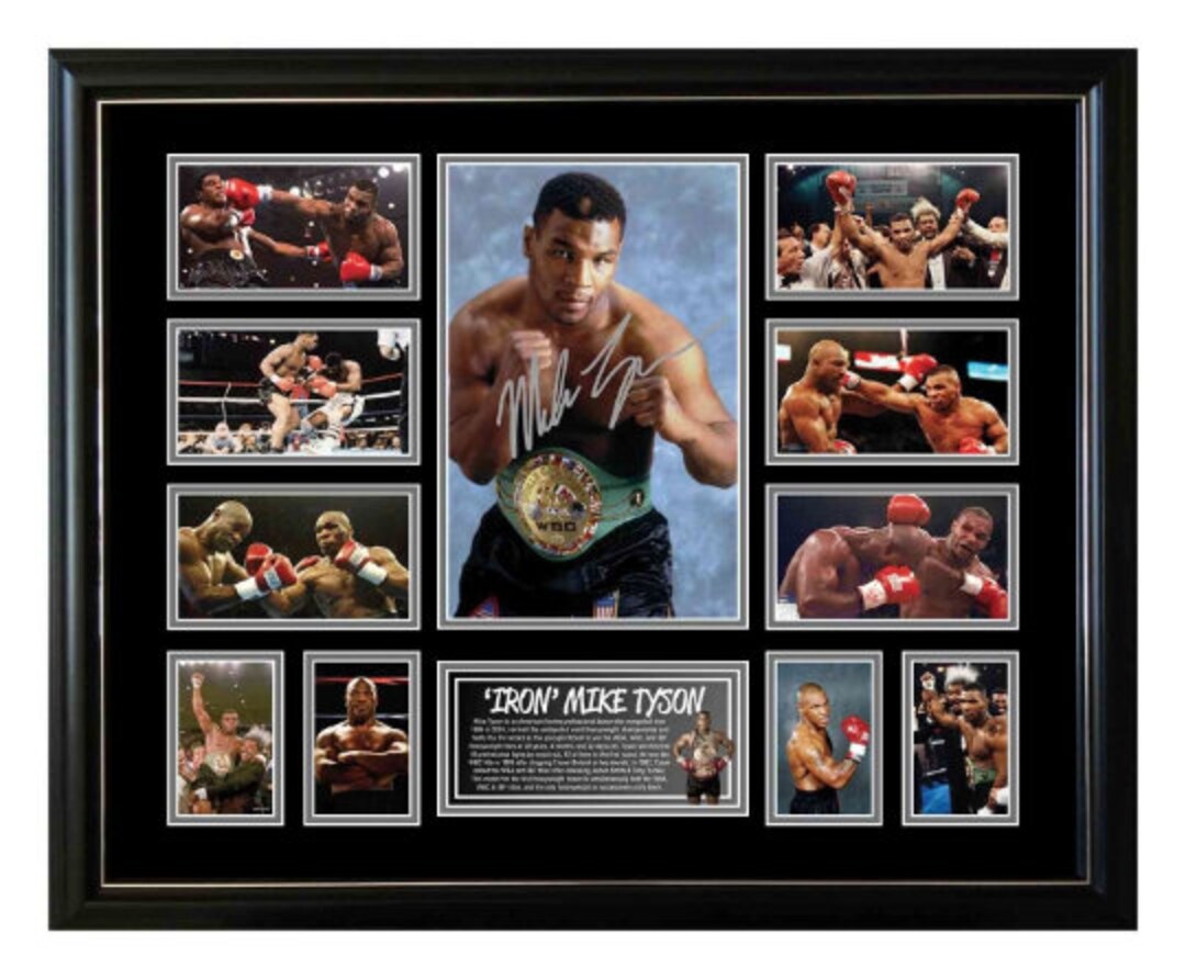 Mike Tyson WBA, WBC, IBF Champion Signed Limited Edition Memorabilia ...