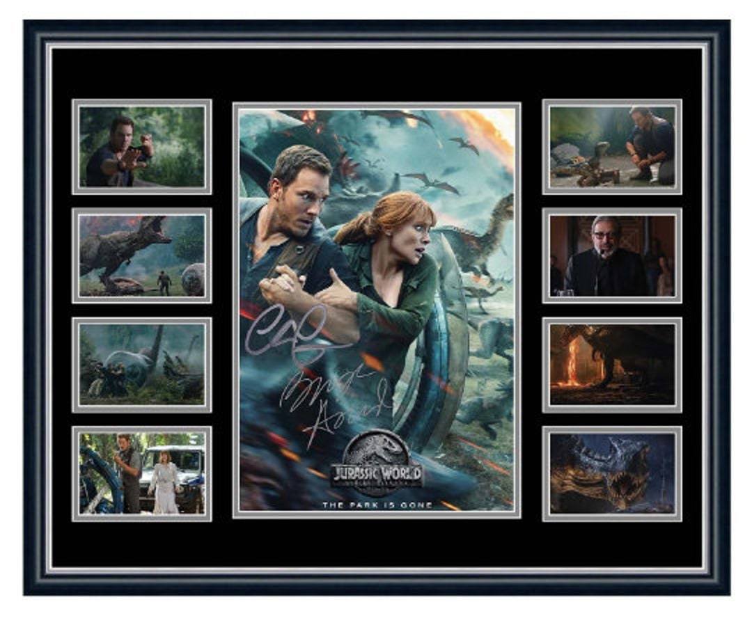 Jurassic World Fallen Kingdom Chris Pratt, Bryce Dallas Howard, Jeff ...