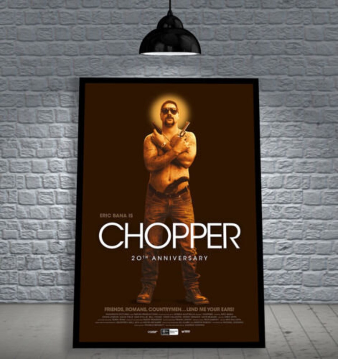 Chopper 2000 Eric Bana Framed Movie Poster Print - Etsy