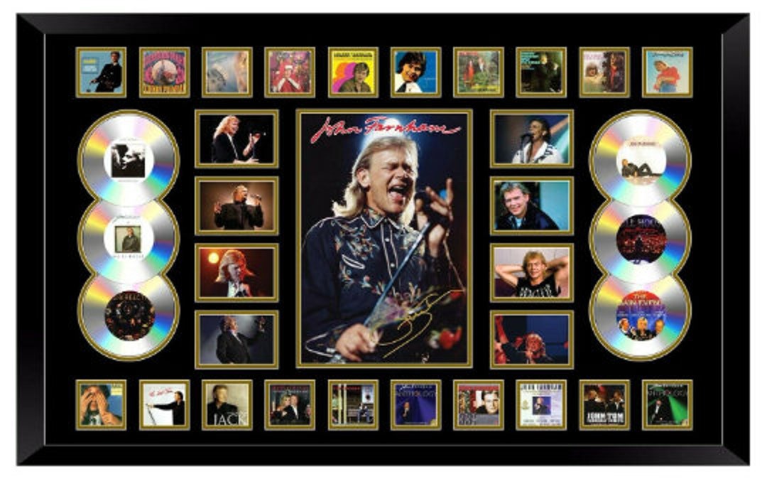 John Farnham Whispering Jack Age of Reason Then Again Photo Signed ...
