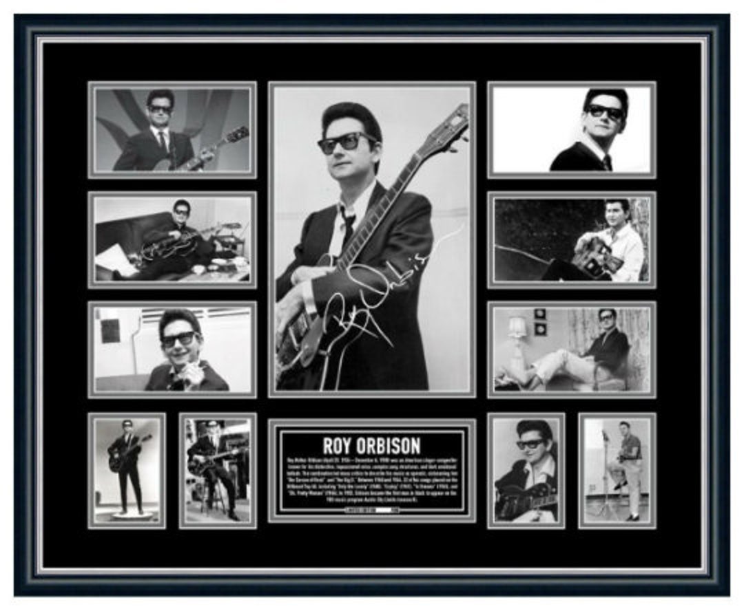 Roy Orbison Limited Edition Memorabilia Frame - Etsy