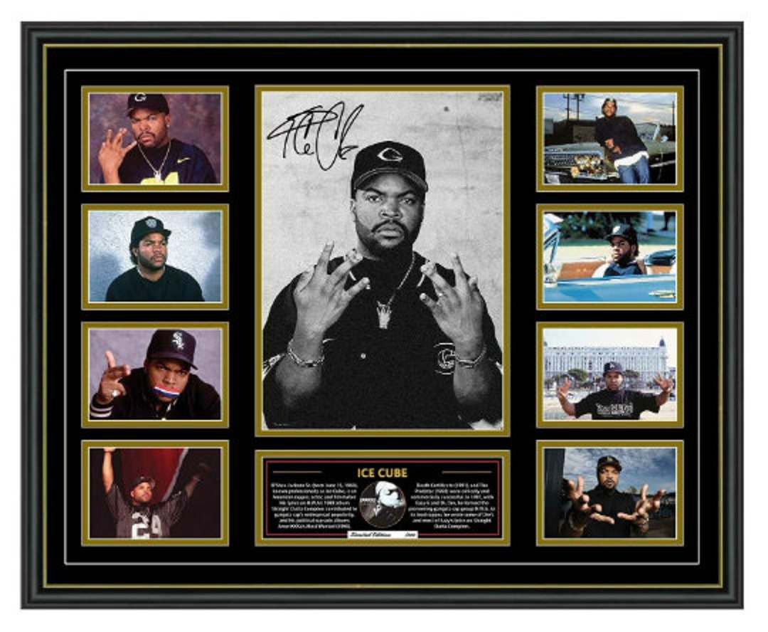 Ice Cube NWA Amerikka's Most Wanted Photo Signed Limited Edition ...