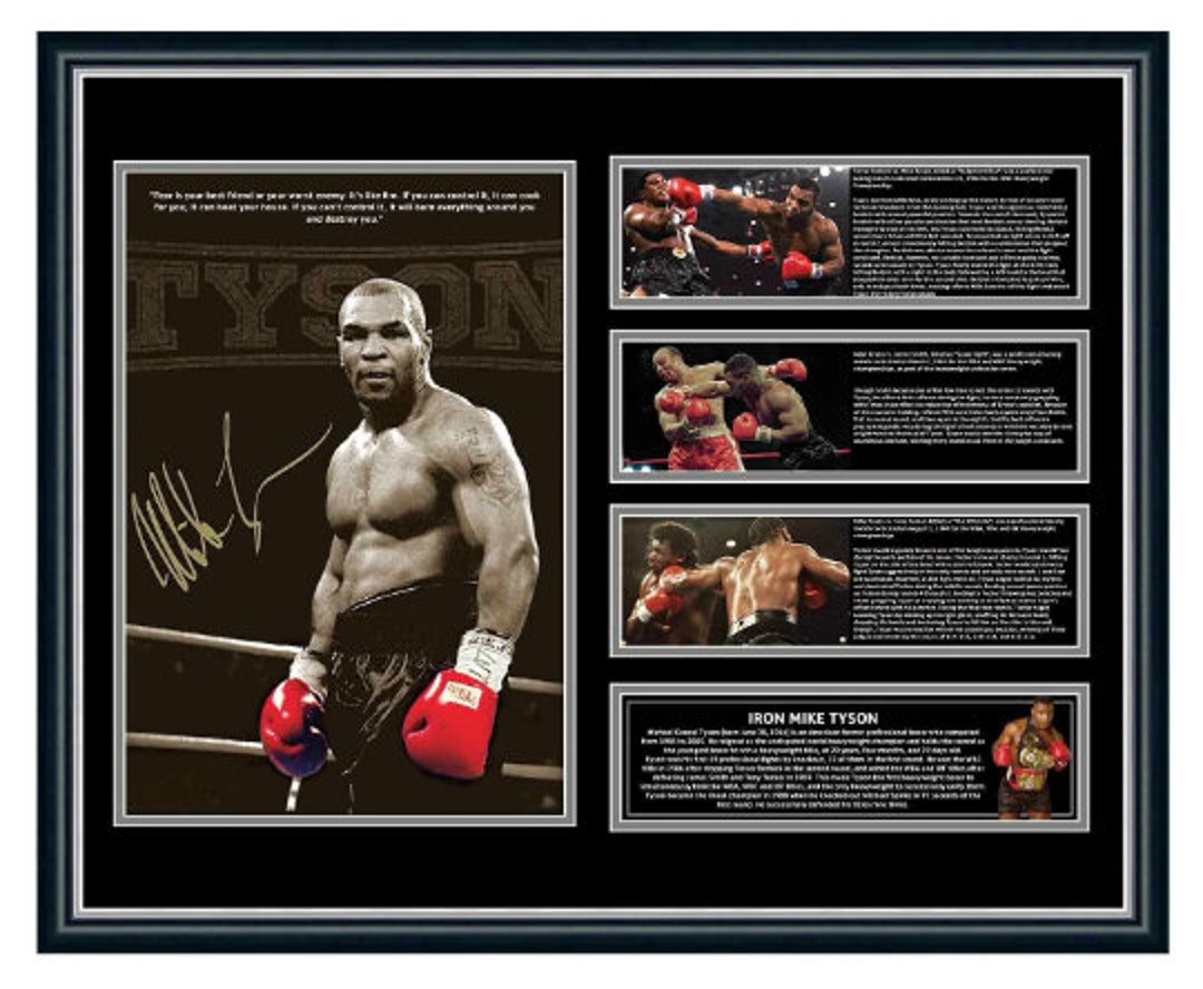 Mike Tyson WBA, WBC, IBF Champion Signed Limited Edition Memorabilia ...