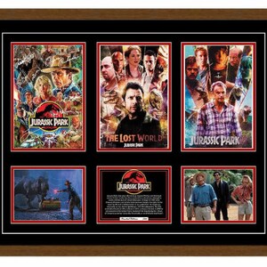 Jurassic Park Trilogy Laura Dern Sam Neill Jeff Goldblum Signed Limited ...