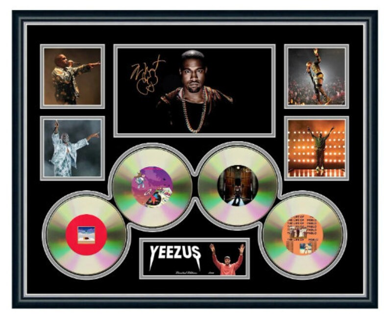 Kanye West Graduation Yeezus Signed Limited Edition - Etsy Australia