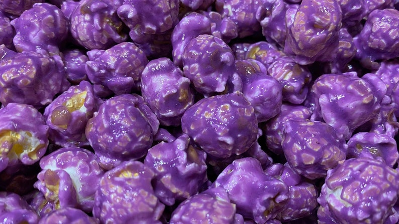 Lavender, Purple Tutti-fruity Flavored Popcorn for Gender Reveal, Baby ...