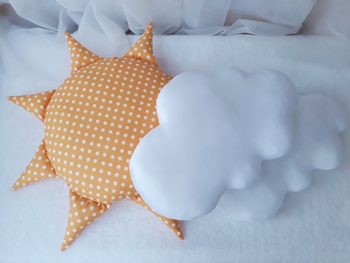 Sun Pillowsun Soft Pillownursery Pillowsun Cushion - Etsy