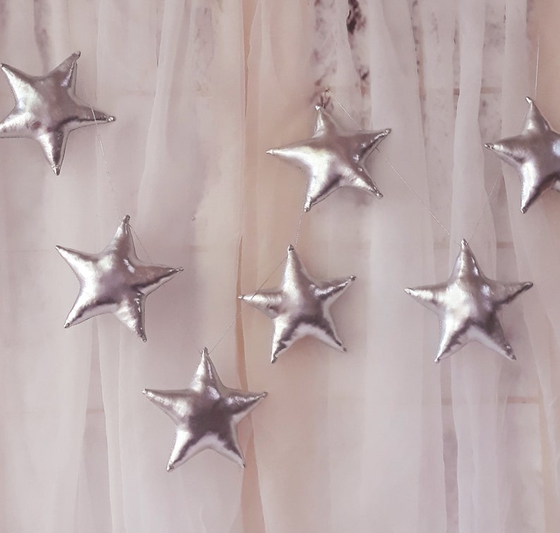Silver Starstwinkle Little Stars Silver Weddingsilver Stars | Etsy
