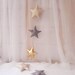 Vertical Star Banner, 7 Star Garland, Stars for Canopy,celing Garland ...