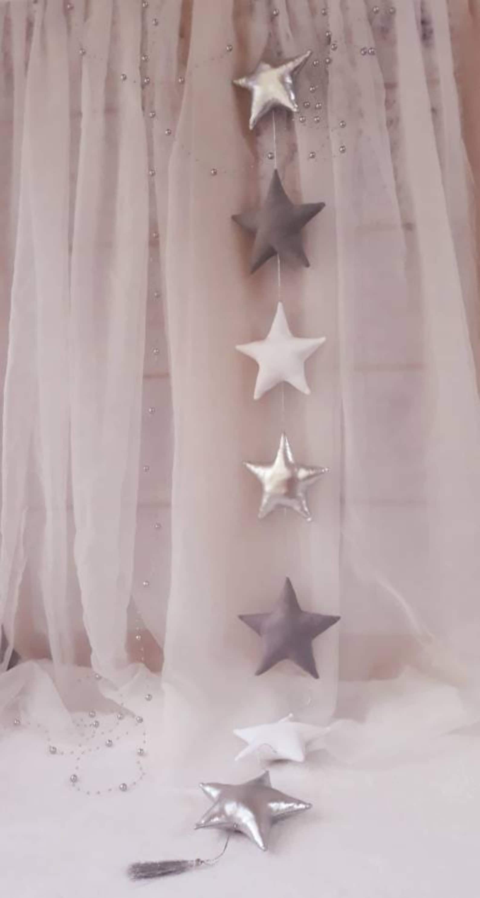 Vertical Star Banner 7 Star Garland Stars for Canopyceling - Etsy