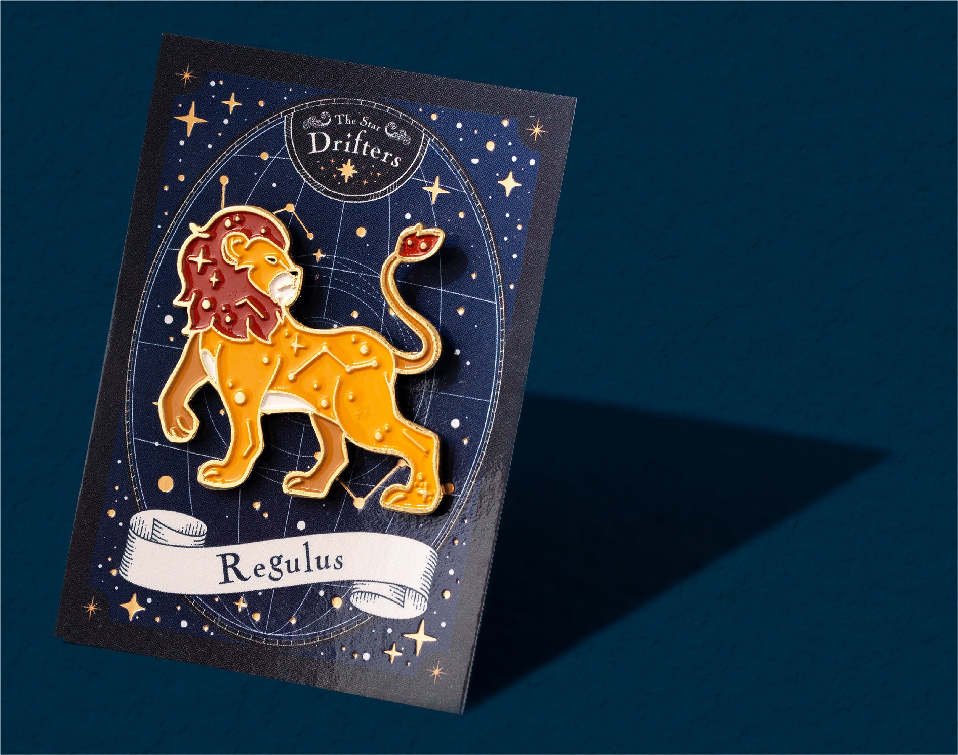 Regulus: the Star of the King Lion Constellation Enamel Pin - Etsy