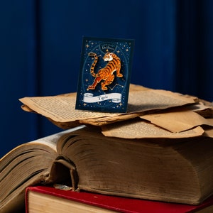 Tigris: the King of the Beasts Tiger Constellation Enamel Pin - Etsy