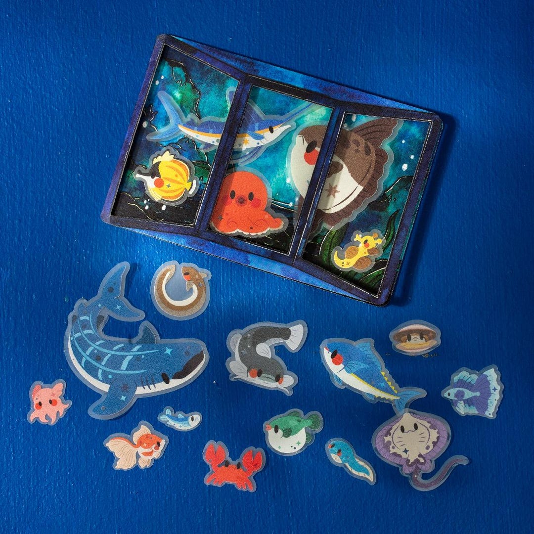 Catch of the Day Sticker: Transparent Fish Sticker, Waterproof and ...