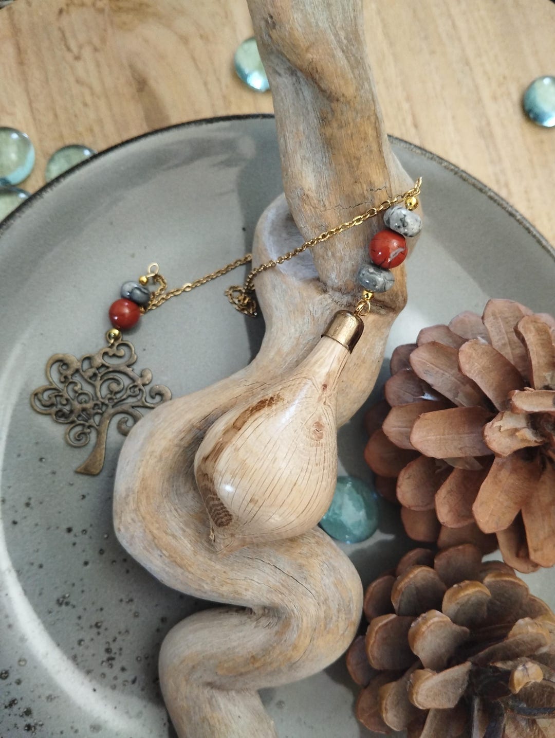 Dowsing Pendulum Made of Heated Oak Wood - Etsy