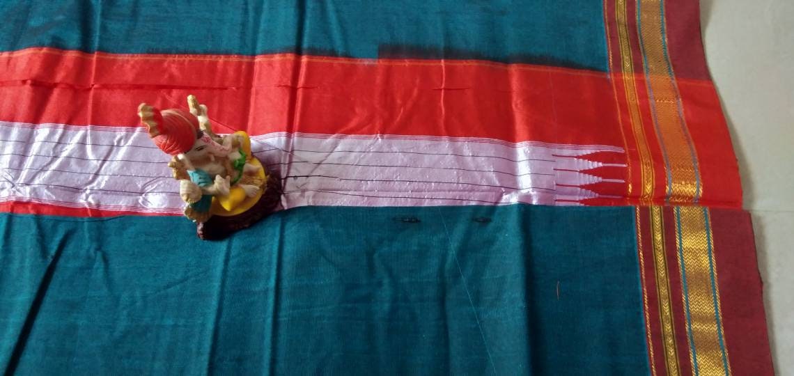 Traditional Handloom silk ilkalirakal Sareeilkal Saree | Etsy