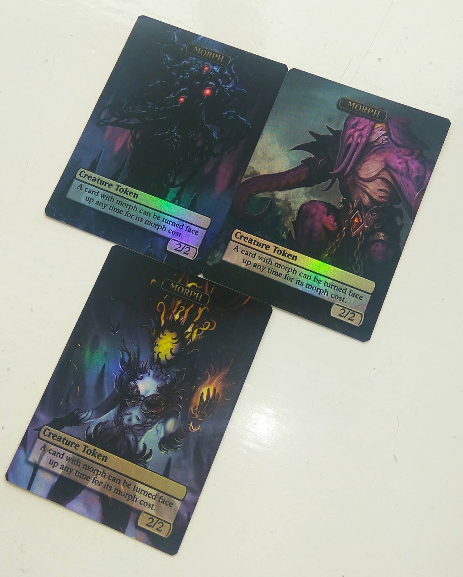 Mtg Morph 2/2 Token Alternative Art // Chose the Art for | Etsy