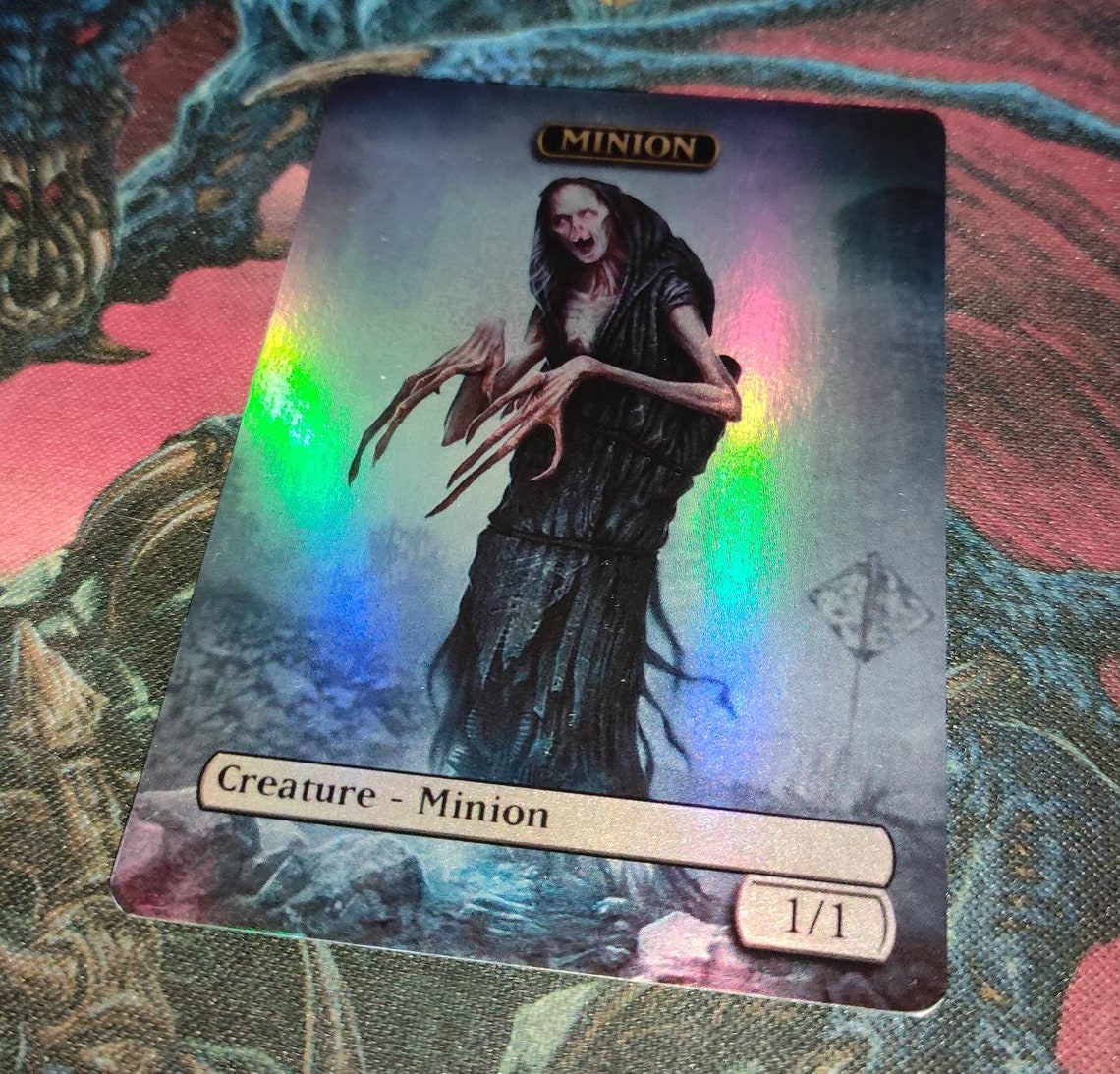 MtG Minion 1/1 for Infernal Genesis Token Alternative Art // | Etsy