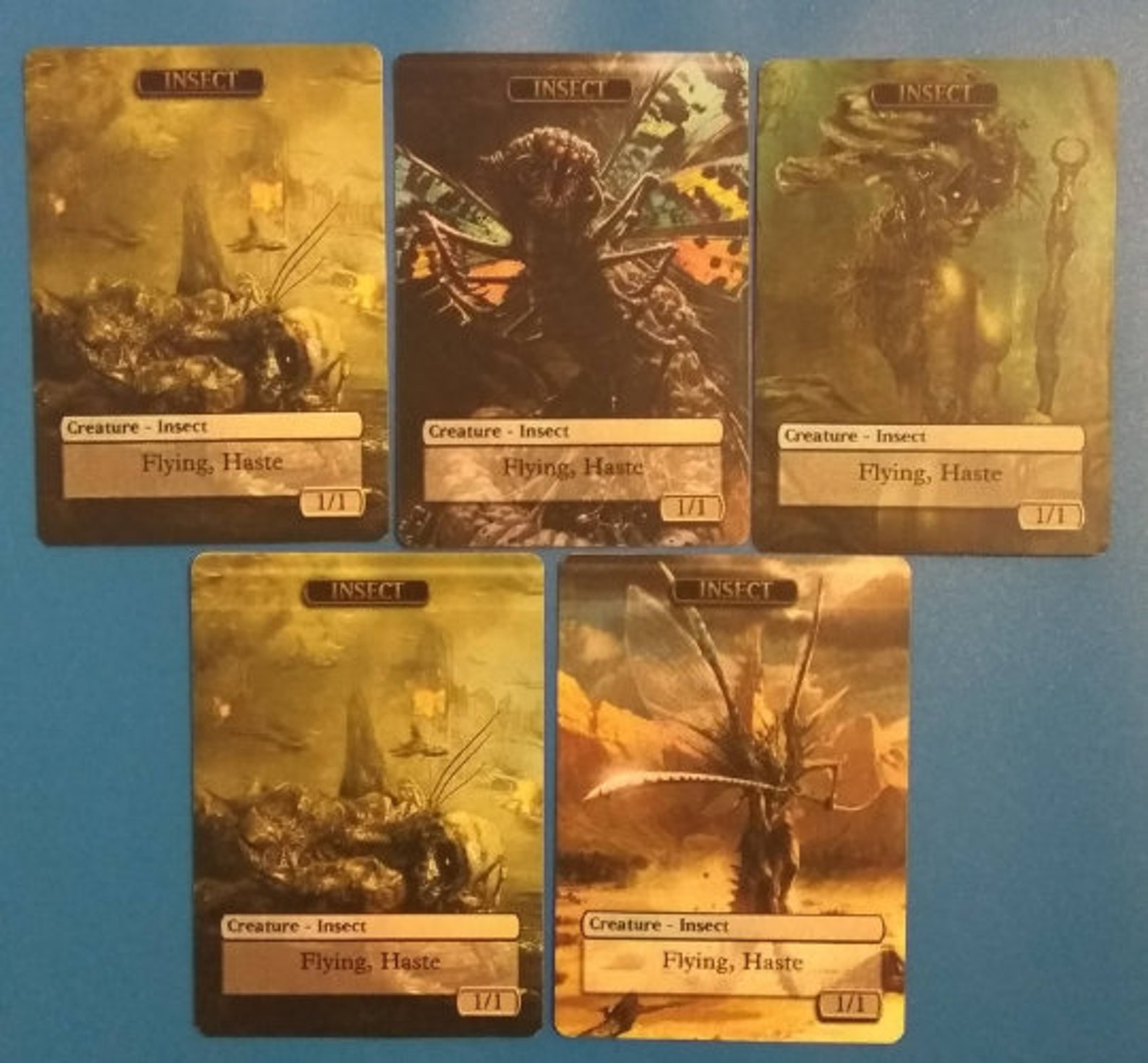 Mtg Insect 1/1 for the Locus God Token Alternative Art // - Etsy