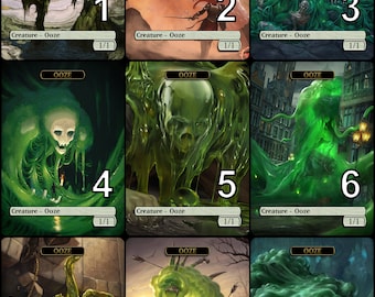 Mtg Ooze Token - Etsy