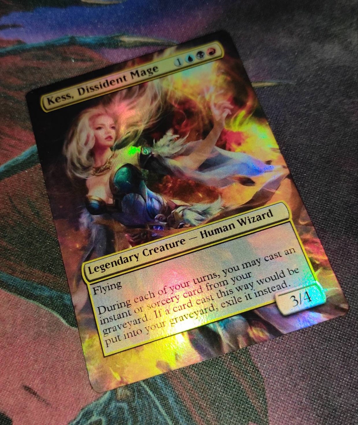 MtG Kess Dissident Mage Alternative Art // Chose the Art | Etsy