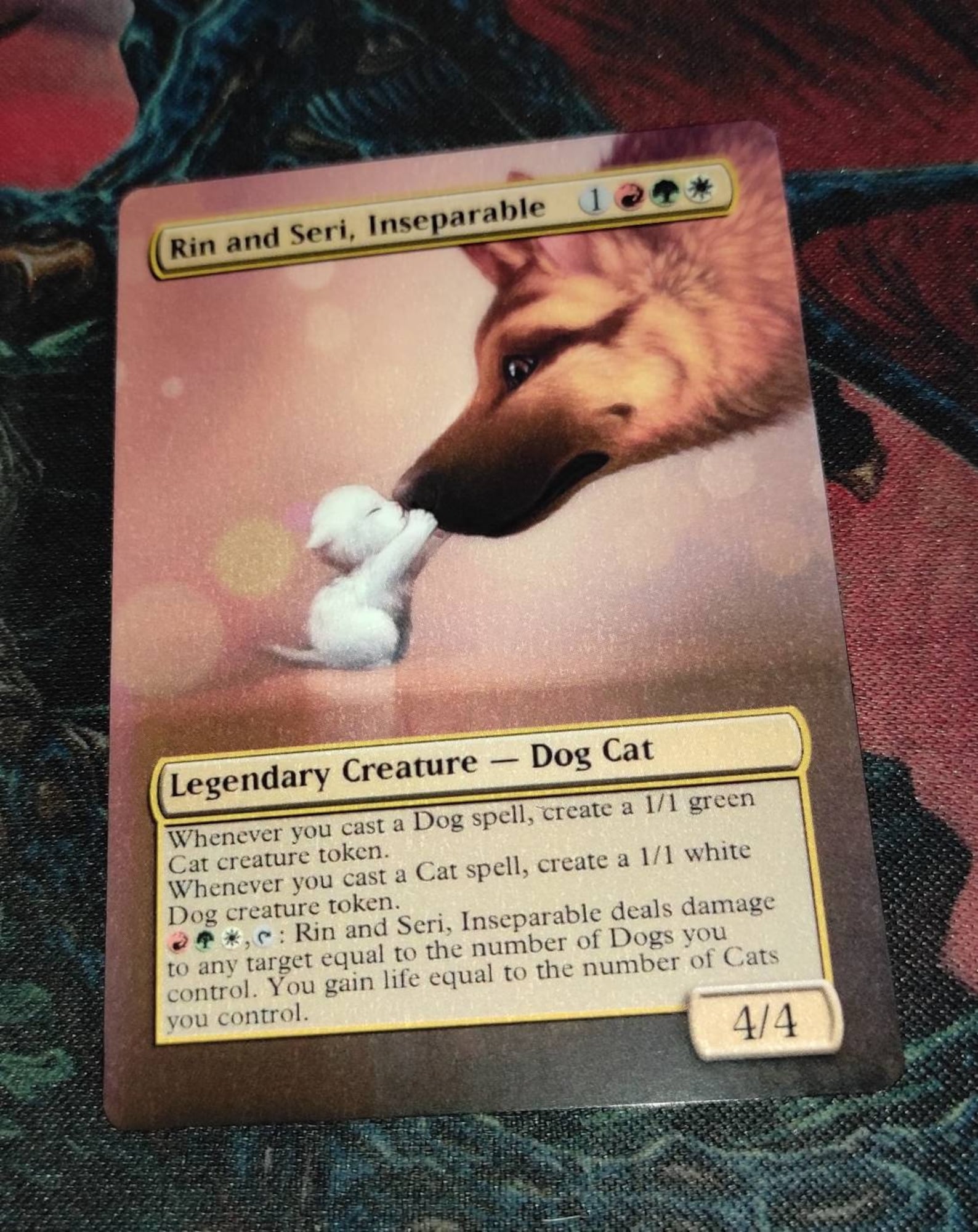 MtG Rin and Seri Inseparable Token Alternative Art // Chose | Etsy