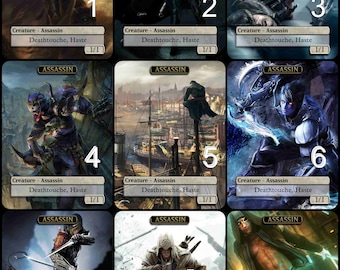 Mtg Assassin Token | Etsy