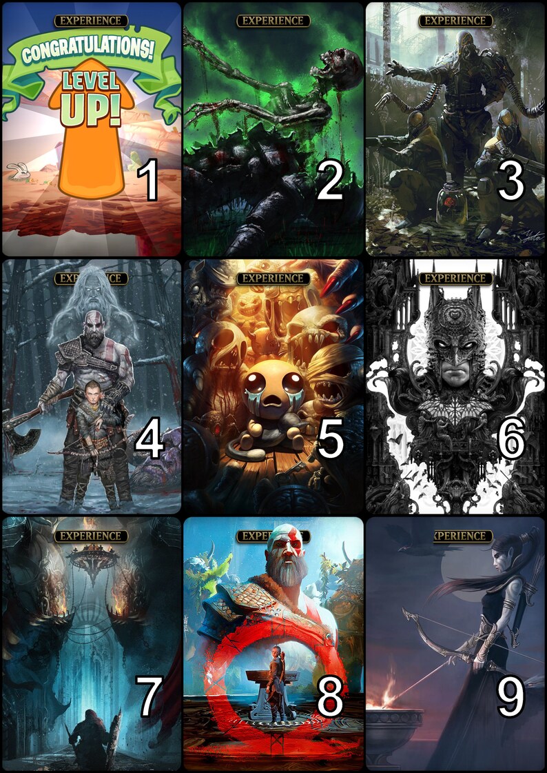 MtG Experience Counter Alternative Art // Chose the Art For | Etsy