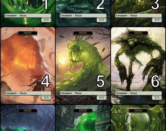 Mtg Ooze Token - Etsy