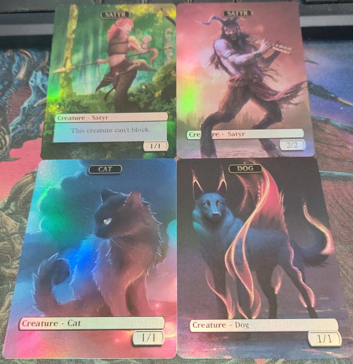 Mtg Satyr 1/1 Token Alternative Art // Chose the Art for | Etsy