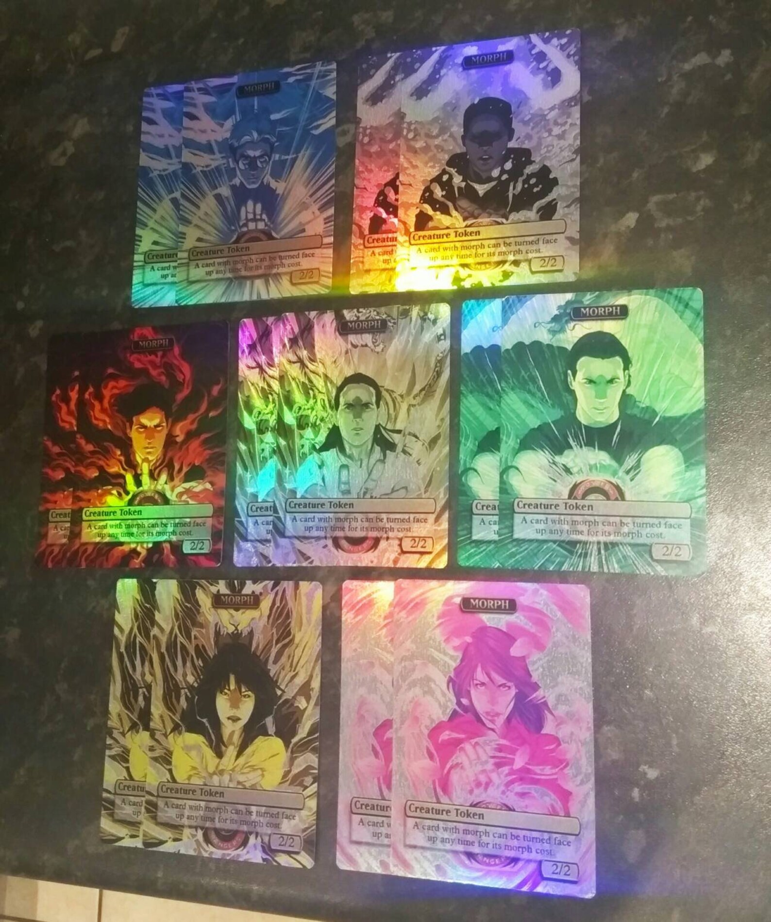 Mtg Morph 2/2 Token Alternative Art // Chose the Art for | Etsy