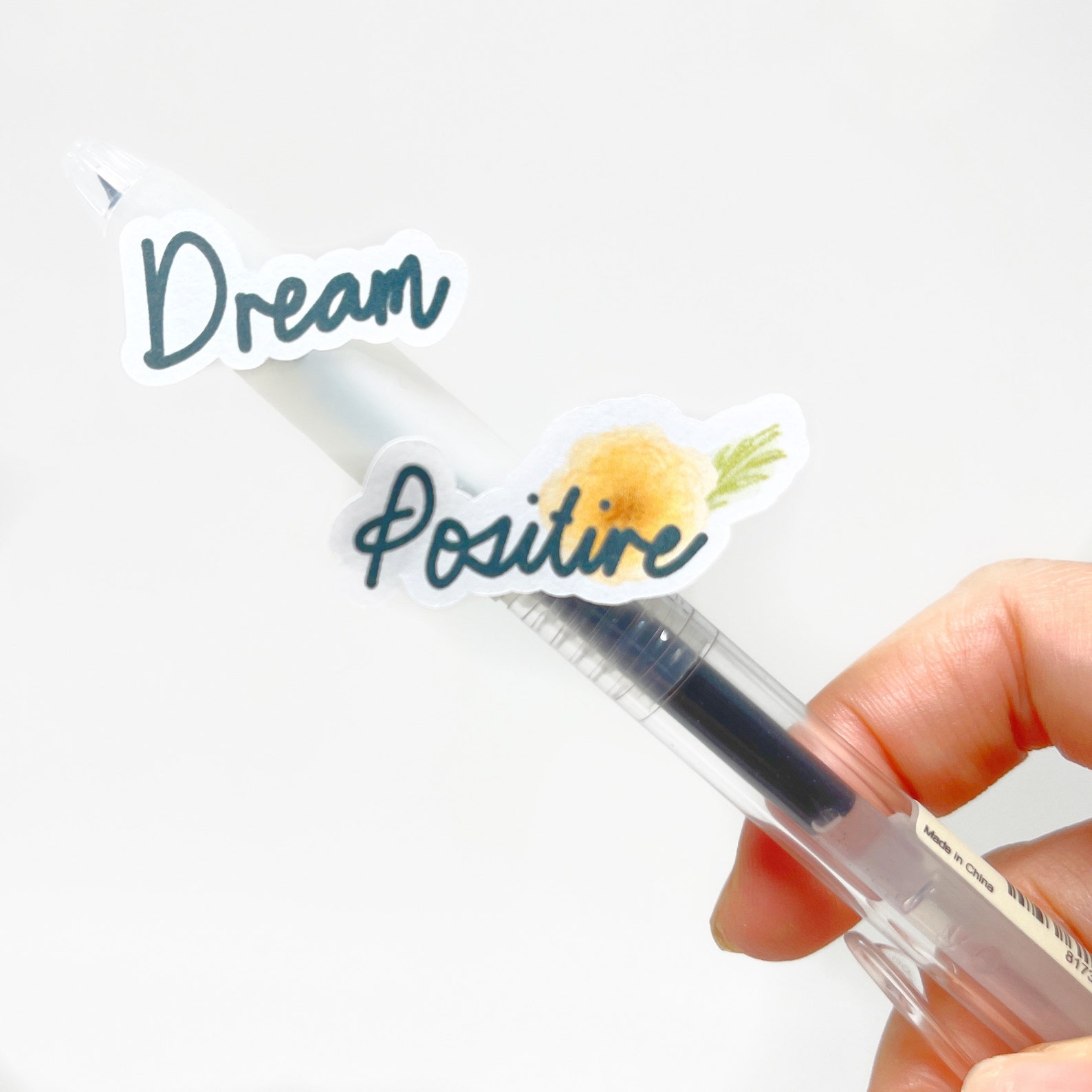 Positive Affirmation Stickers Handlettered Stickers Law of - Etsy Hong Kong