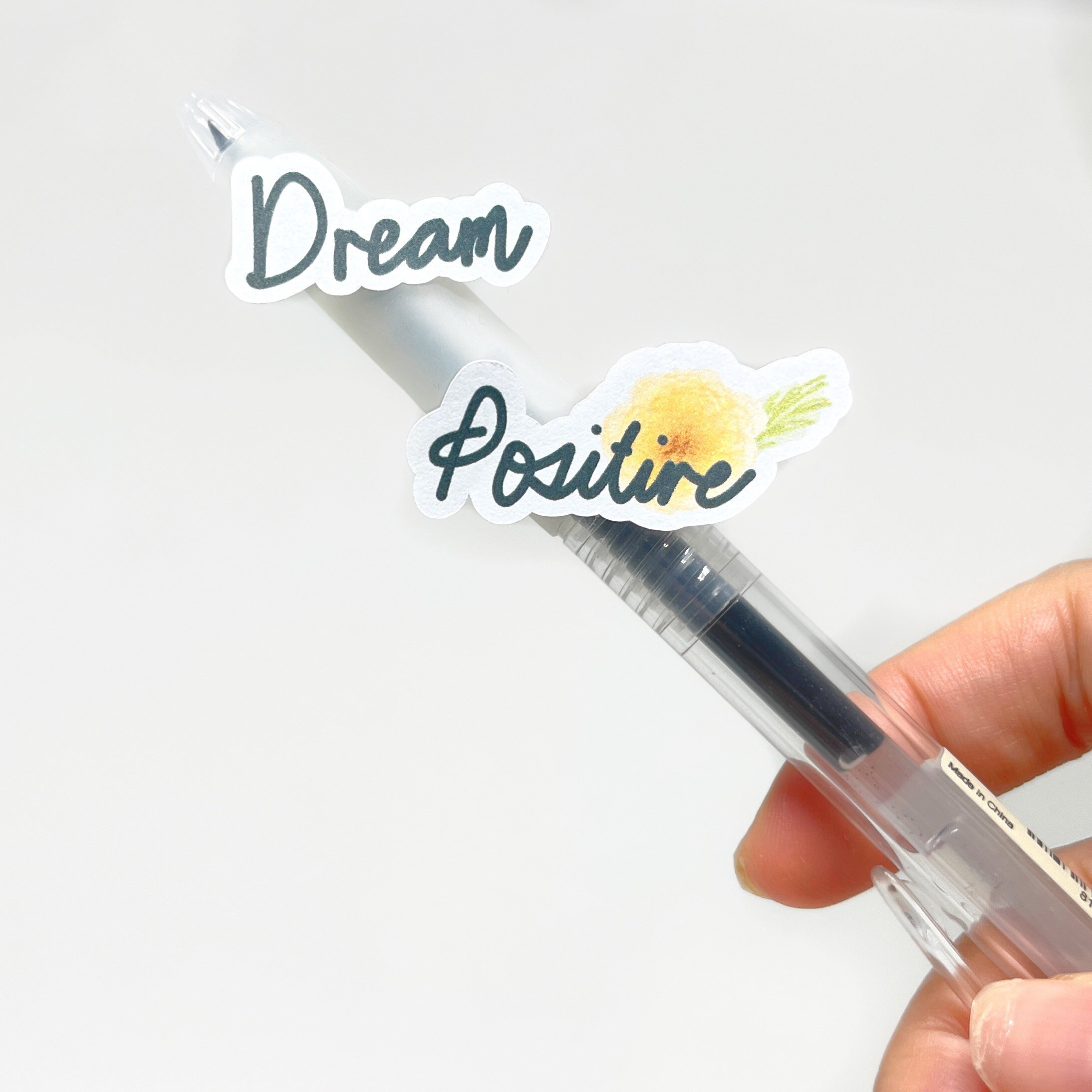 Positive Affirmation Stickers Handlettered Stickers Law of - Etsy Hong Kong