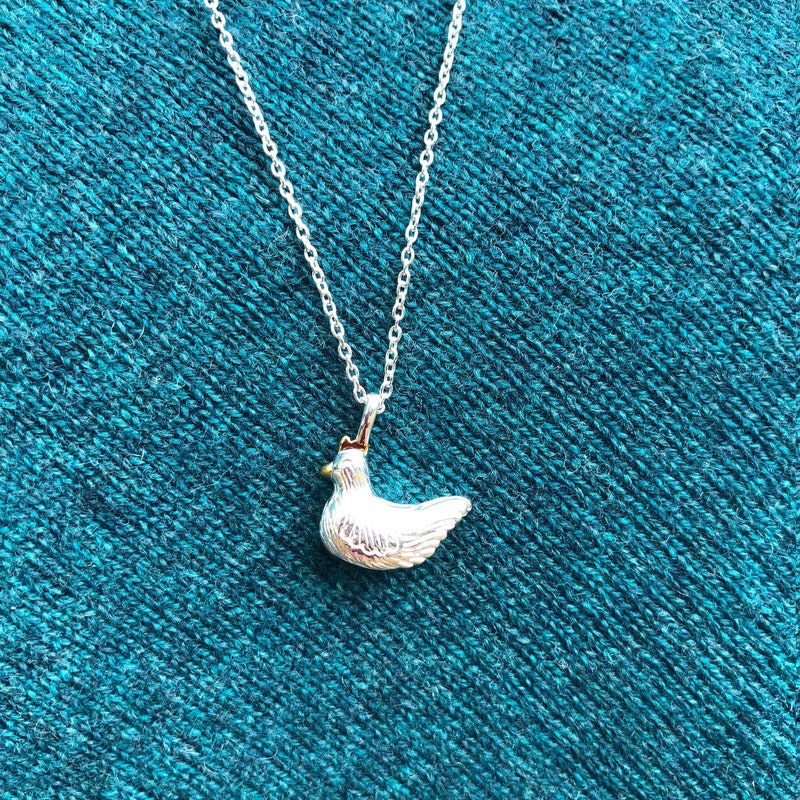 Chicken Necklace - Etsy