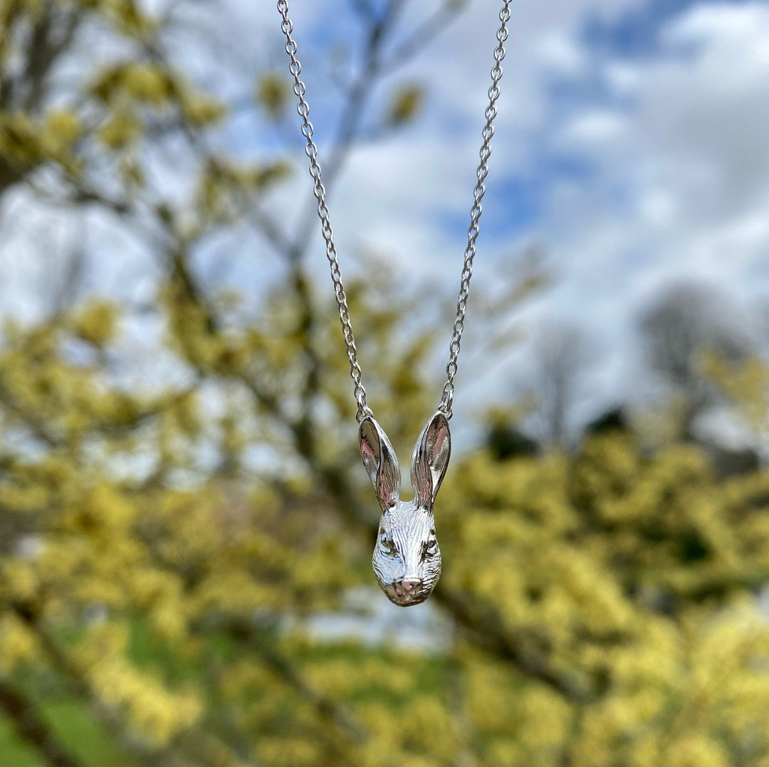 Hare Necklace, Hare Mask, Hare Jewellery - Etsy