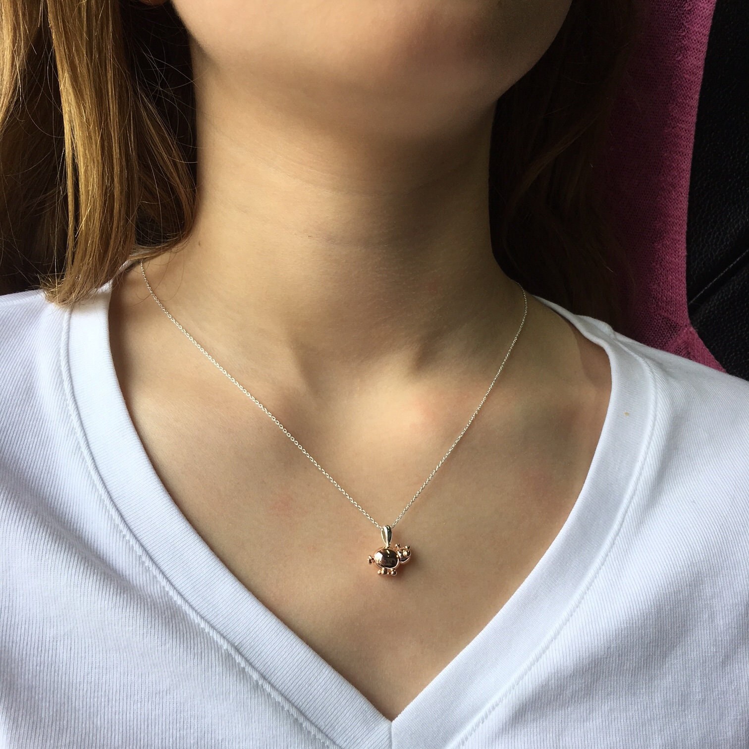 Pig necklace store