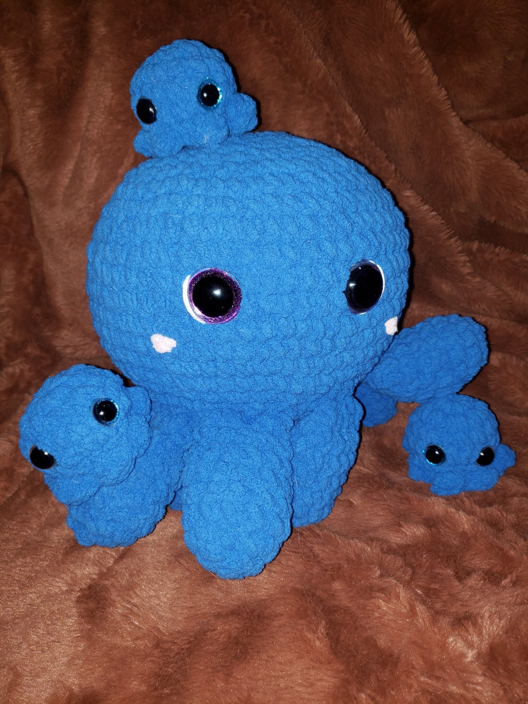 Mama Octo and Her Babies Large - Etsy