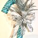 Candy Cane Wreath Turquoise Candy Cane Candy Cane Door Hanger - Etsy