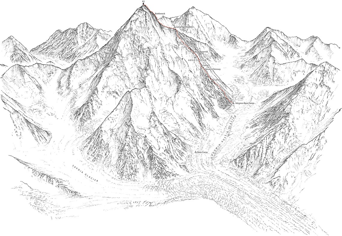 K2, Chhogori, Mount Godwin-austin, Highest Mountain in the Karakoram ...