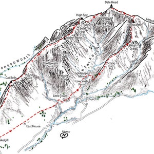 Newlands Round. the Classic Horseshoe Walk Around Newlands Valley in ...