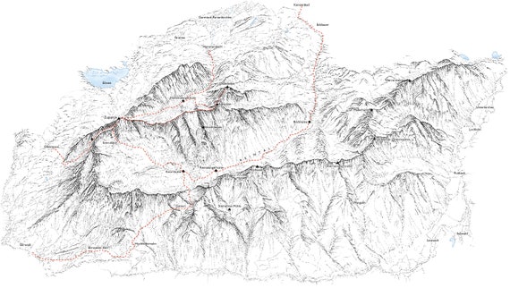 Zugspitze Map